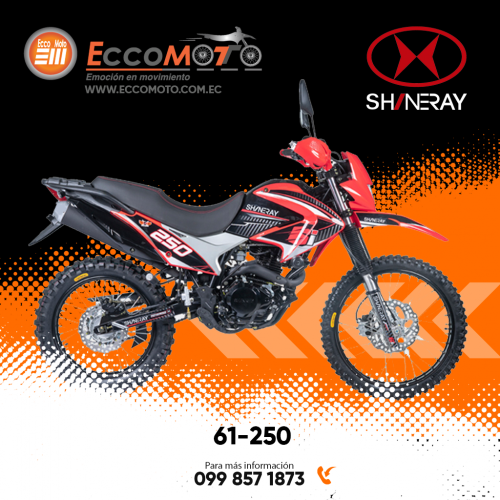 SHINERAY 61-250 – Eccomoto - Emoción en Movimiento