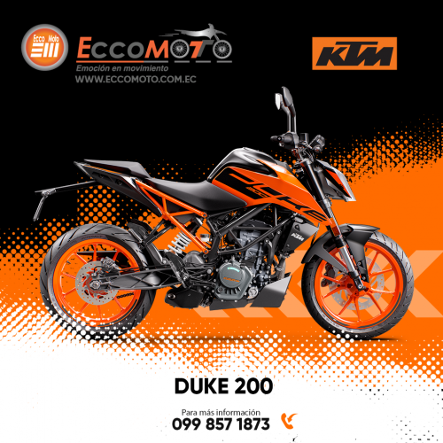 KTM DUKE 200 – Eccomoto - Emoción en Movimiento