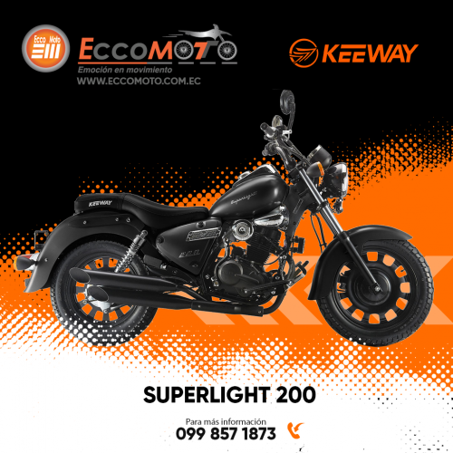 KEEWAY SUPERLIGHT 200 – Eccomoto - Emoción en Movimiento