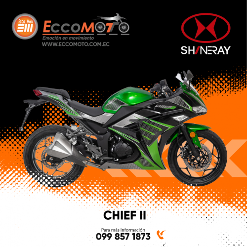 SHINERAY CHIEF-II-250 – Eccomoto - Emoción en Movimiento
